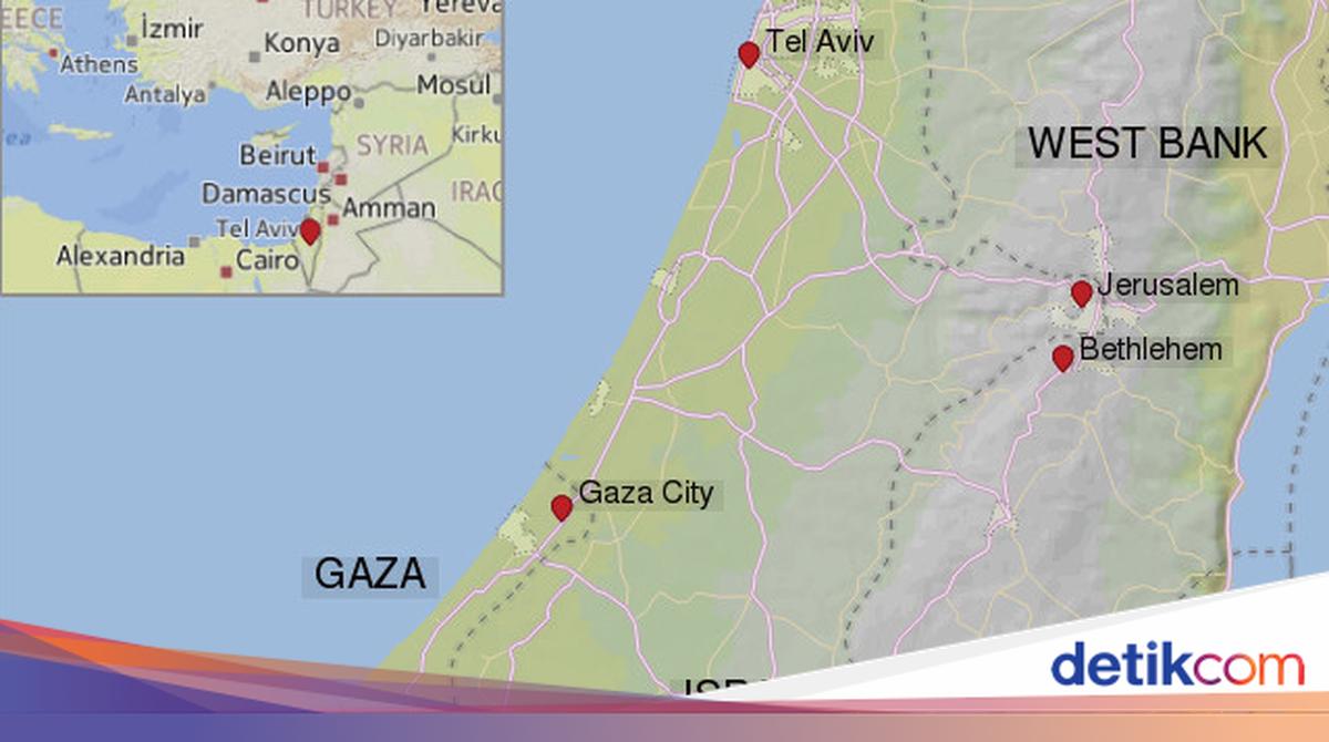 Peta Israel dan Palestina Terkini, Ini Faktanya dari Masa ke Masa