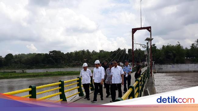 Resmikan Bendung Kamijoro, Jokowi: Sangat Indah!