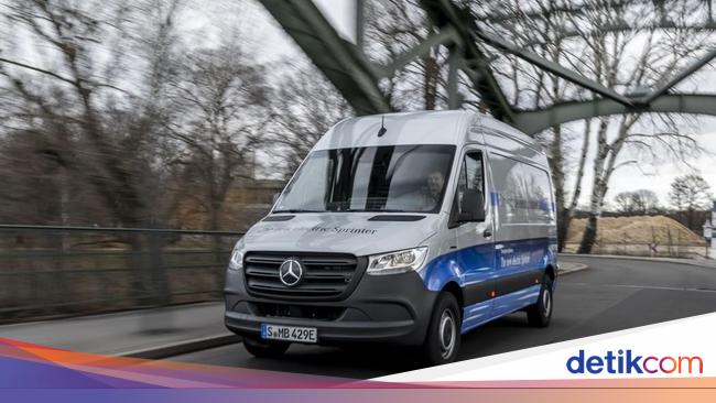 Mobil Kargo Bertenaga Listrik Mercy Bisa Berlari Hingga 167 Km