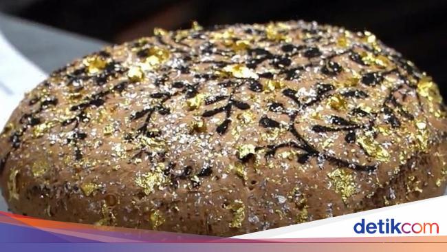 Siapa Mau Beli? Roti Termahal Dunia Berlapis Emas Seharga Rp 21 Juta!
