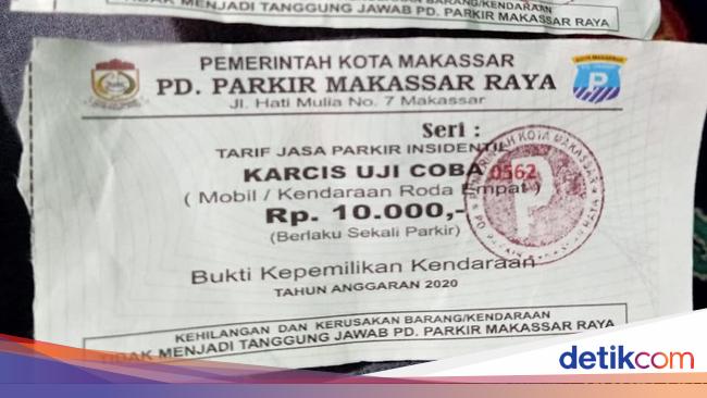 Viral Parkir Rp 10 Ribu/Mobil, PD Parkir Makassar: Itu Karcis Insidentil Viral Parkir Rp 10 Ribu/Mobil, PD Parkir Makassar: Itu Karcis Insidentil