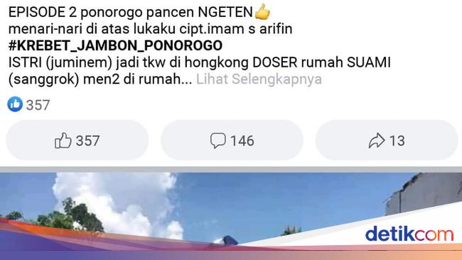 Viral Suami Selingkuh Istri Robohkan Rumah Pakai Alat Berat