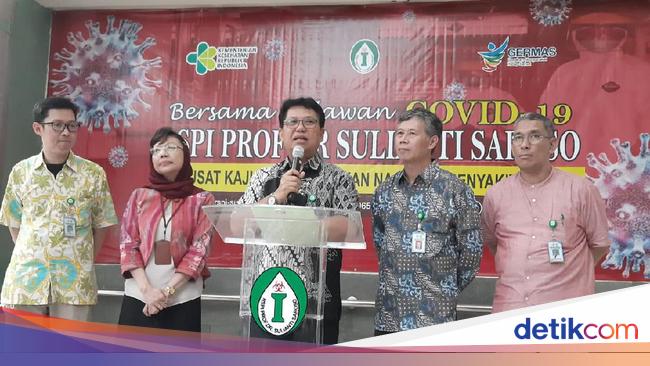 RSPI SS Rawat 10 Pasien Positif Corona, 3 di ICU Pakai Ventilator