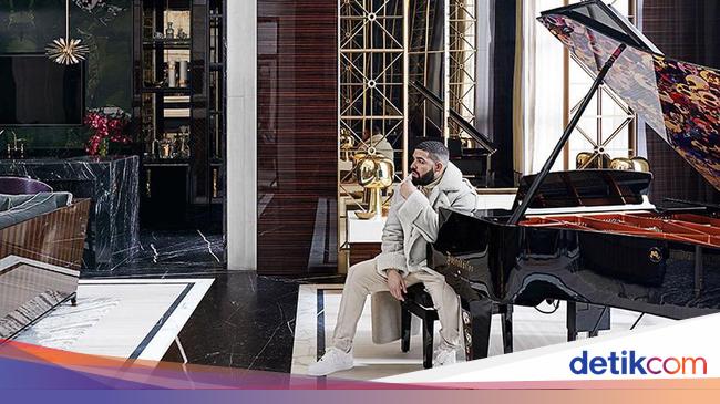 Foto: Rumah Mewah Drake Seharga Rp 1,6 Triliun Sebelum Kebanjiran