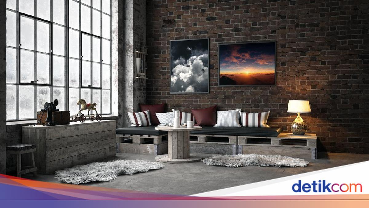 5 Inspirasi Interior Rumah Industrial, Banyak Tonjolkan Material Kayu ...