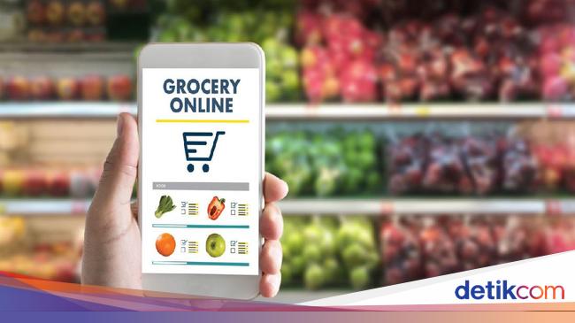 Bisa Belanja Online Bahan Makanan di 5 Supermarket Ini