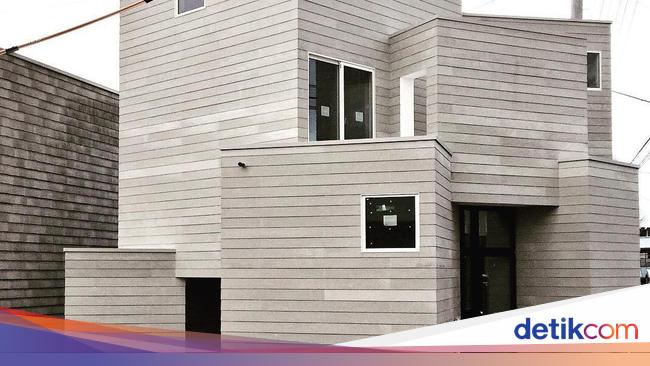 Foto: Uniknya Bangunan Terbuat dari 9 Kubus, Disebut 'Rumah Introvert'