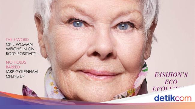 Judi Dench Ukir Prestasi di Usia 85, Jadi Model Tertua di Cover Vogue