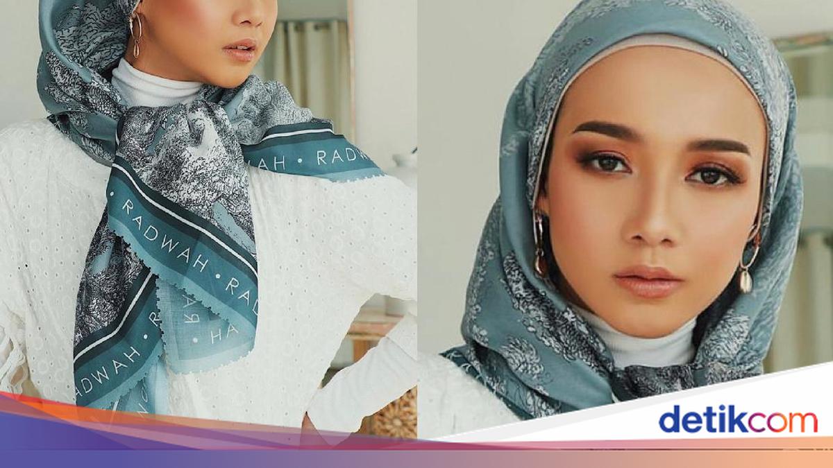 7 Tutorial Hijab Lebaran, Cocok Buat Silaturahmi Online