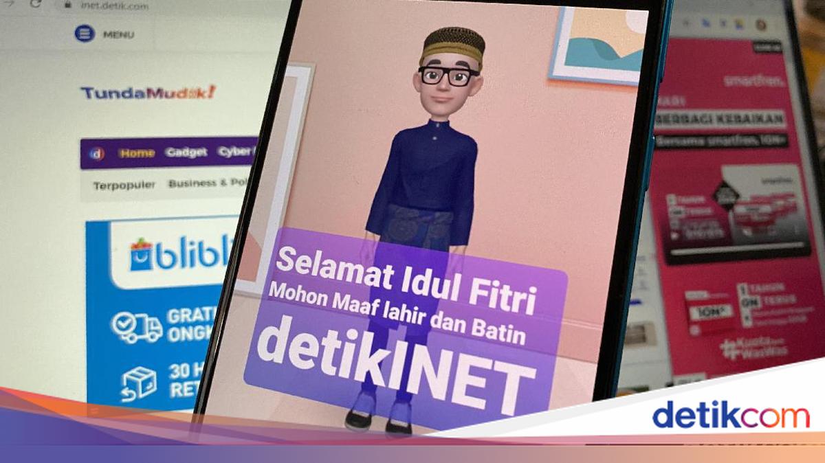 Yuk Bikin Kartu Ucapan Lebaran Pakai Emoji AR di Galaxy M21