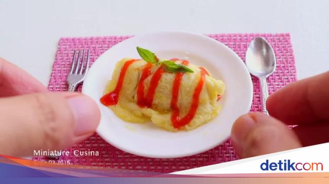 Keren! YouTuber Ini Bikin Masakan Miniatur yang Super Detail