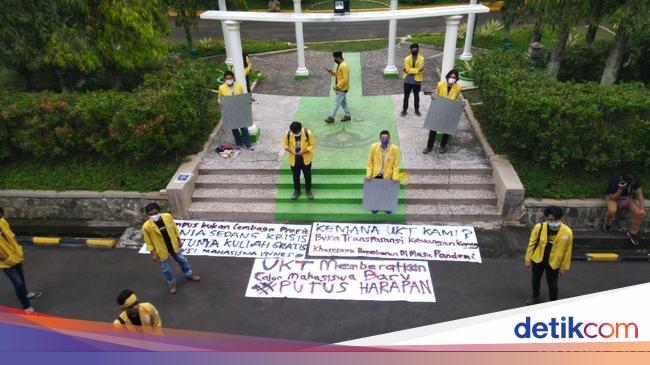 Mahasiswa Unnes Demo Minta UKT Dikembalikan untuk Ringankan Beban Saat ...