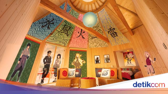 Asyik, Desa Konoha di Dunia Nyata Kini Dilengkapi Vila Hokage