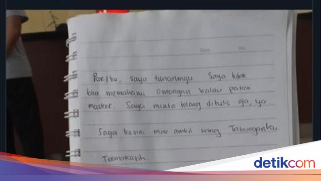 Bikin Haru, Kisah Tunarungu Transaksi di Bank Bikin Haru, Kisah Tunarungu Transaksi di Bank