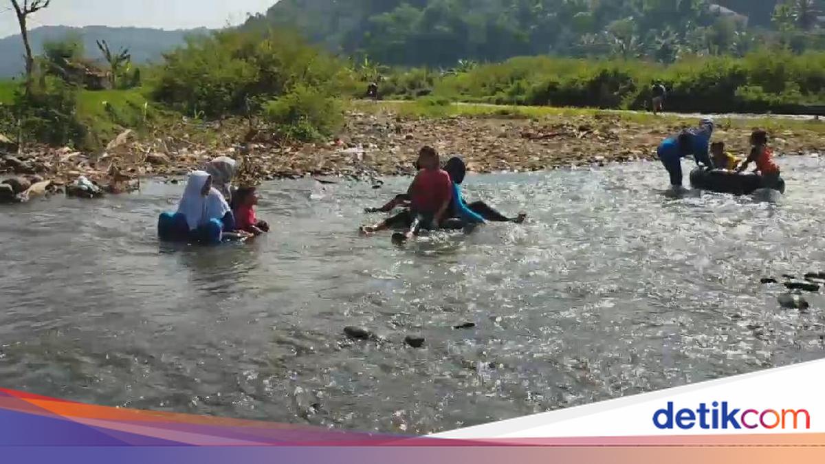 Potret Wisata Air Cihonje Sumedang yang Viral