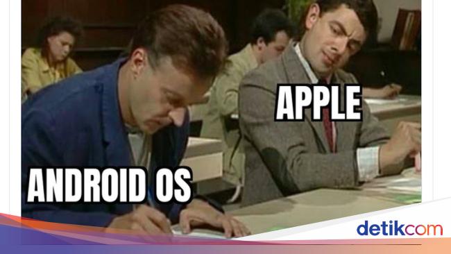 Meme Pengguna Android Tertawakan iOS 14