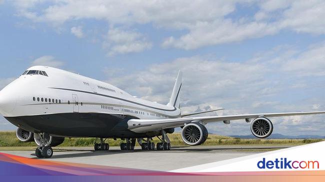 Potret Pesawat Jet Pribadi Mewah Bak Istana