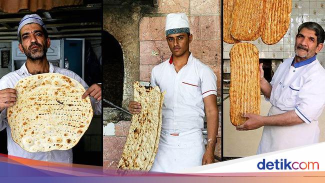 Kisah Para Pria Pembuat Roti Berkat, Roti Pipih Khas Iran