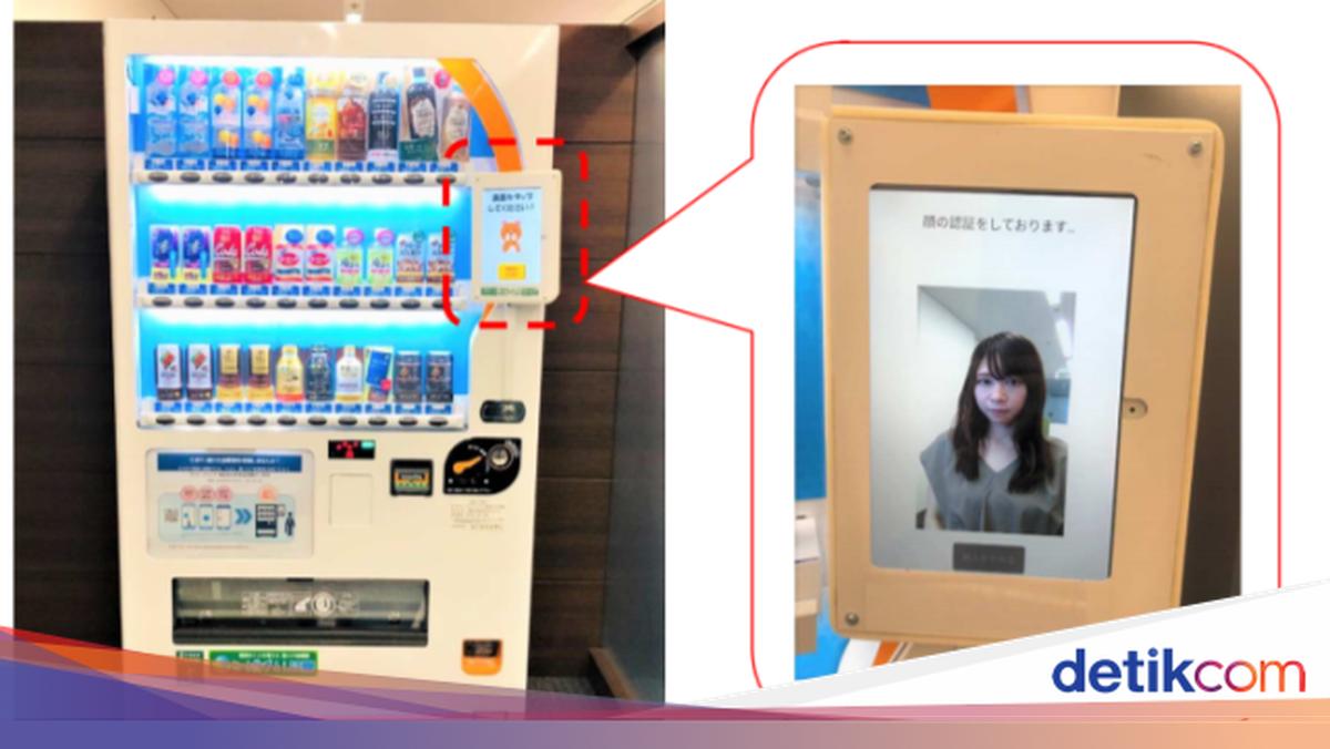 Vending Machine di Jepang Pakai Fitur Pengenalan Wajah