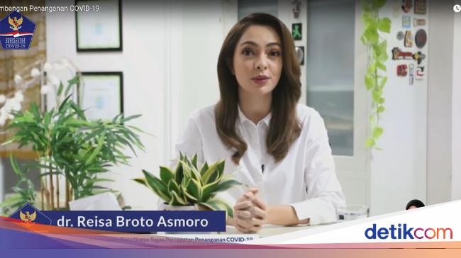 dr Reisa Broto Asmoro Kini Jadi Duta Adaptasi Kebiasaan Baru Gugus Tugas
