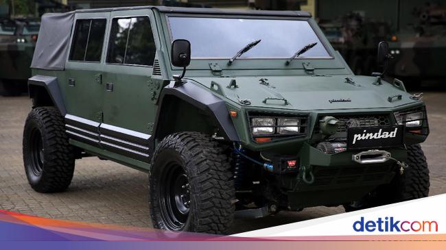 Potret Gagahnya Rantis Maung Buatan Pindad