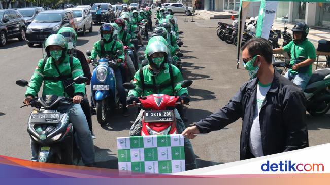 Pakai Protokol Kesehatan, GrabBike Mulai Beroperasi Lagi di Bandung