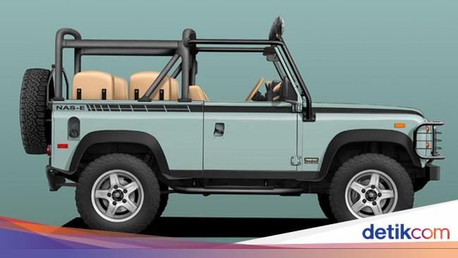 Eye Catching! Land Rover Defender Diubah Jadi Bertenaga Listrik dengan ...