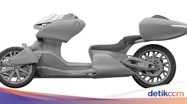 Potret Motor Hybrid Konsep Yamaha yang Mirip Desain Motor Anime