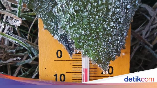 Fenomena Embun Es di Dieng Diprediksi Muncul hingga September