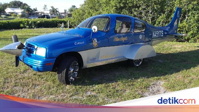 Bentuk Unik Mobil Pakai Buntut Pesawat Capung