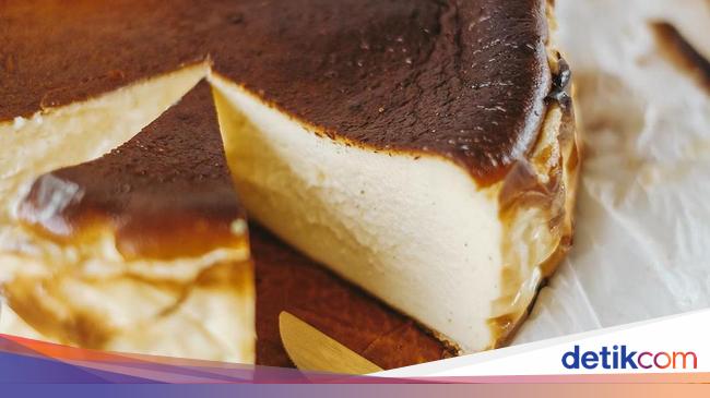 Basque Burnt Cheesecake, Kue Keju Gosong dari Spanyol yang Hits