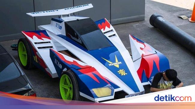 Bikin Nostalgia, Mobil Ini Dimodifikasi seperti Tamiya Victory Magnum
