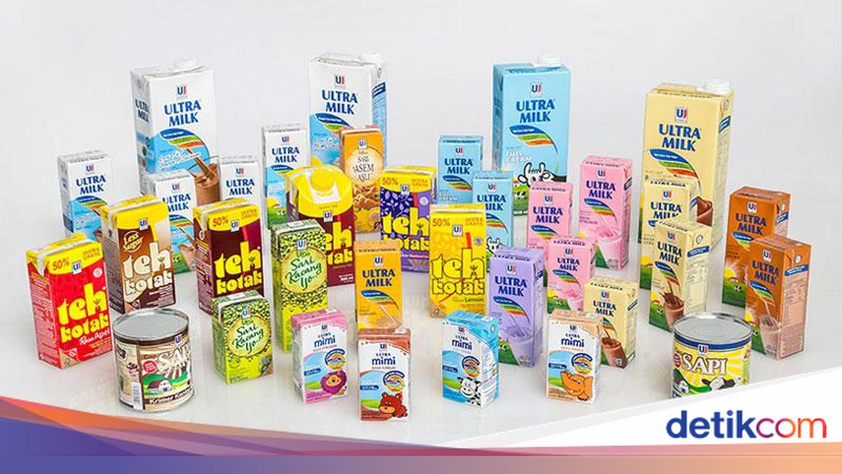 Laba Emiten Susu Ultra Rontok Jadi Rp 603,81 M Imbas Penjualan Lesu