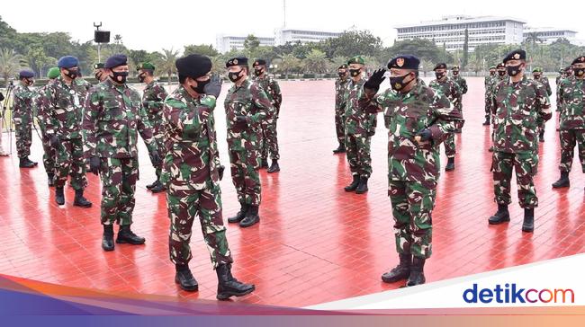 91 Perwira Tinggi TNI Naik Pangkat, Termasuk Pangkostrad Letjen Eko ...