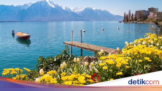 Potret Cantiknya Danau Jenewa Tempat Lahirnya Frankenstein