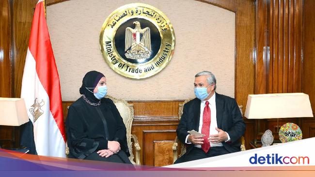 Dubes RI Kairo Temui Menteri Perdagangan Mesir, Bahas Kerja Sama Ekonomi