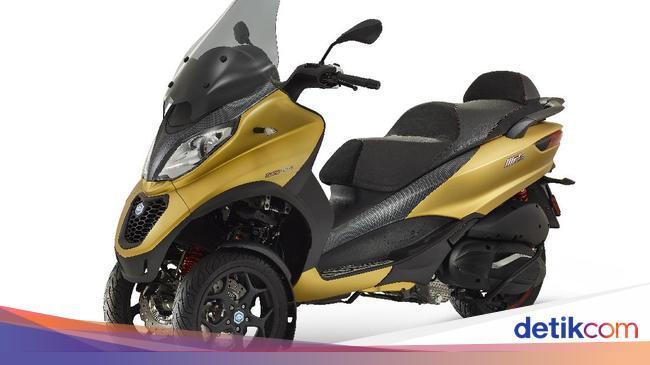 Wujud Piaggio MP3, Motor Tiga Roda yang Lebih Mahal dari Rush-Terios Cs
