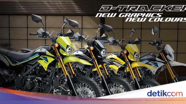 Kawasaki Segarkan Supermoto D-Tracker, Begini Tampilannya Kini