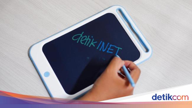 Unboxing Olike LCD Drawing Board, 'Tablet' untuk Anak Harga Rp 199.000