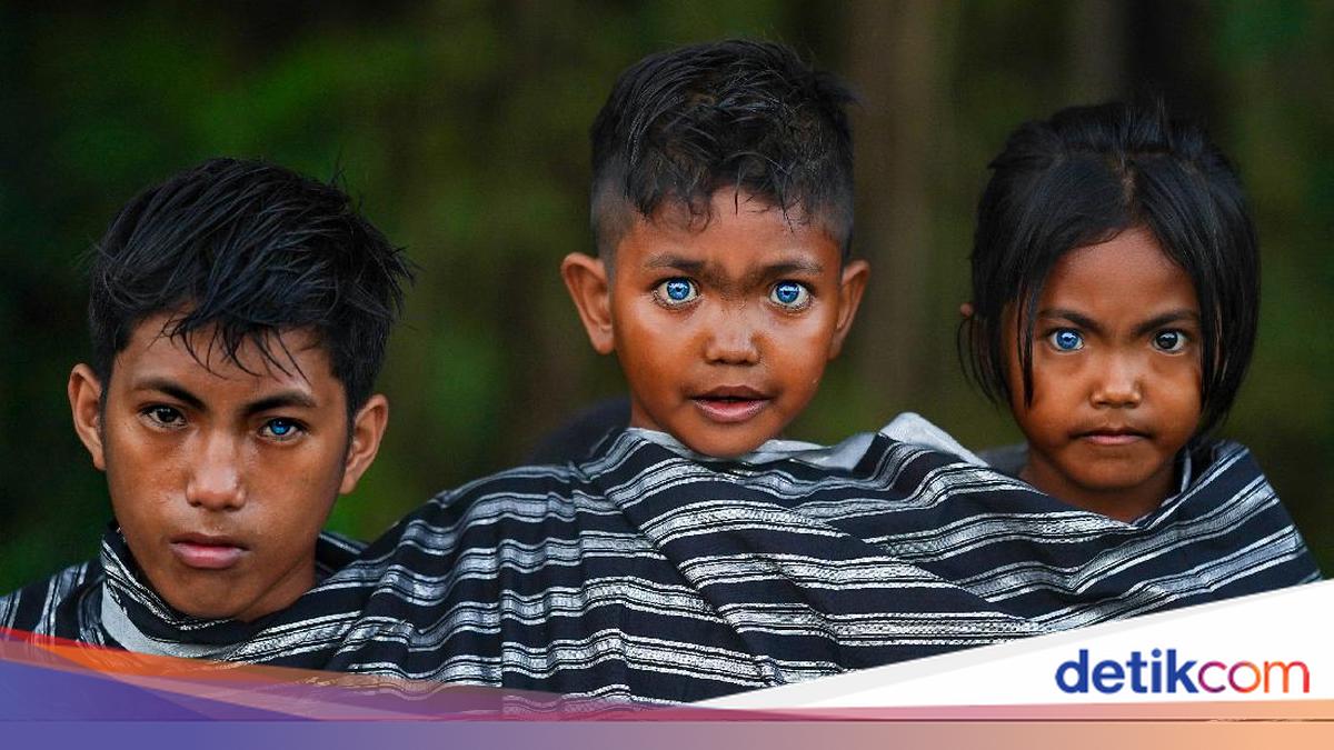 Seperti Bule, 3 Suku Indonesia Ini Bermata Biru