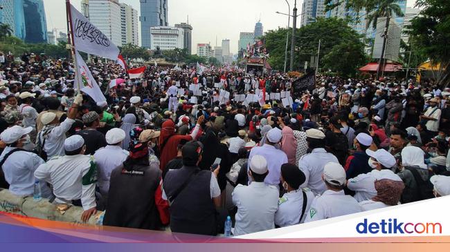 Ada Demo 411, Lalin Sekitar Istana Akan Ditutup