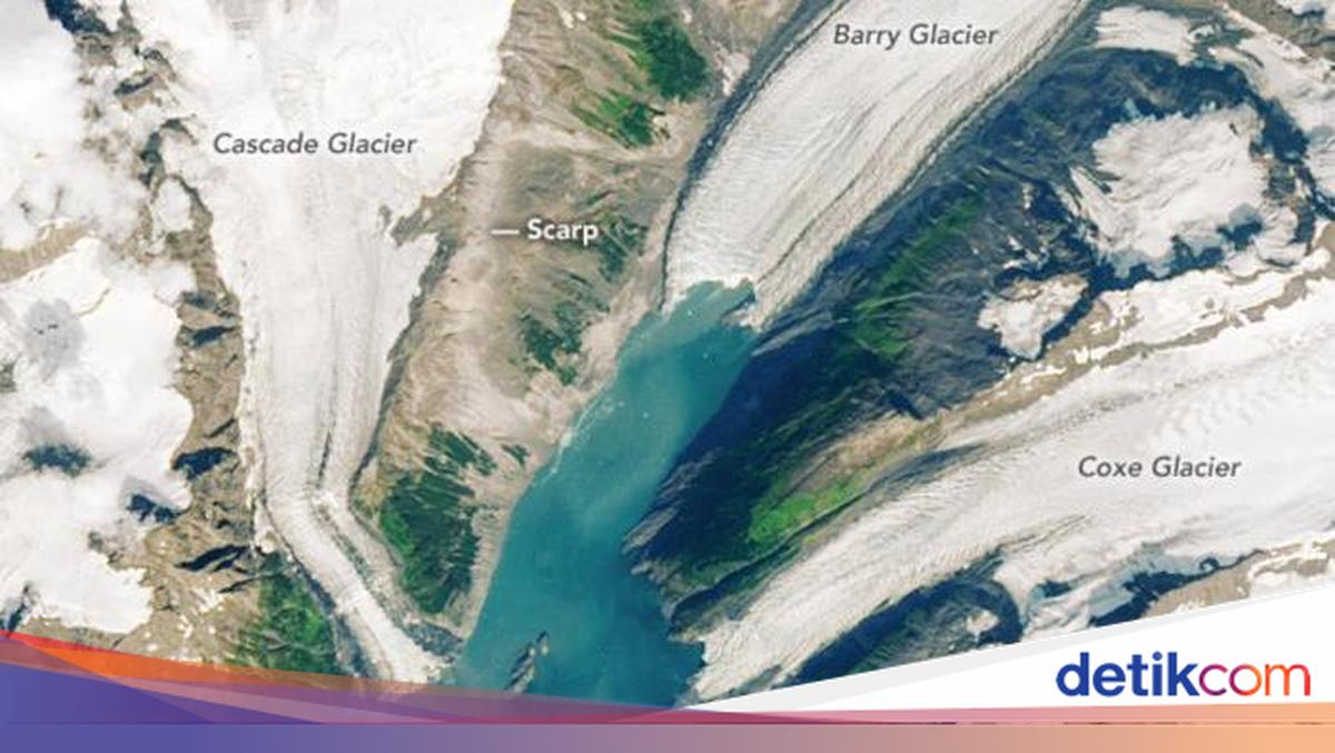 Pulau Baru Muncul di Alaska Akibat Gletser Cair, Pertanda Apa?