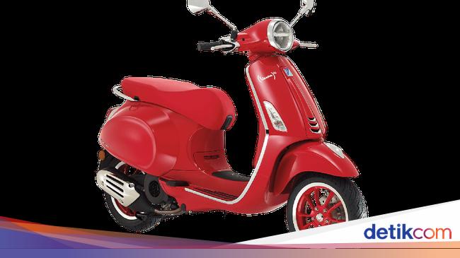 Vespa Serba Merah Seharga Rp 53 Juta Ini Dibikin untuk Perangi AIDS
