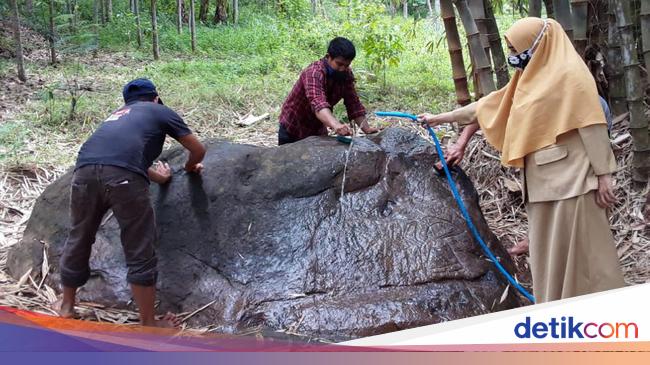 Melihat Konservasi Arca Ganesha-Watu Wayang di Semarang