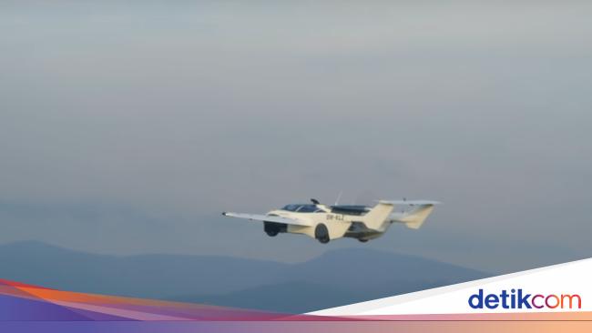 Ini Dia Mobil Terbang yang Sesungguhnya, Bisa Melayang 450 Meter