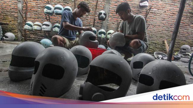 Helm Custom Jateng Ini Sukses Terbang ke AS hingga Inggris Lho