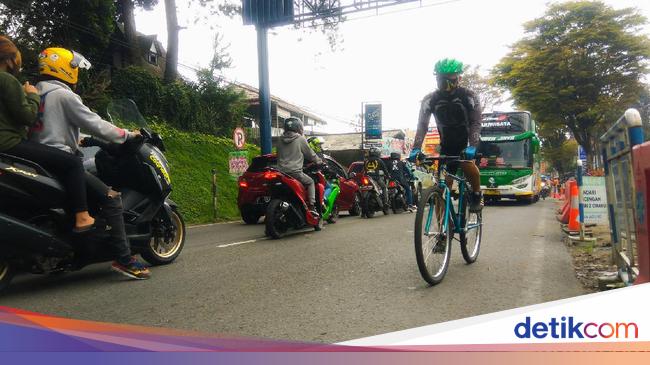 Akhir Pekan, Lembang Jadi Rute Favorit Pesepeda