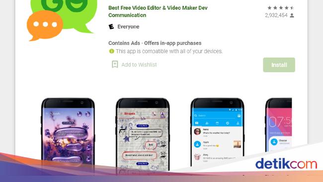 Aplikasi Go SMS Pro Ekspos Jutaan Foto dan Video Pengguna
