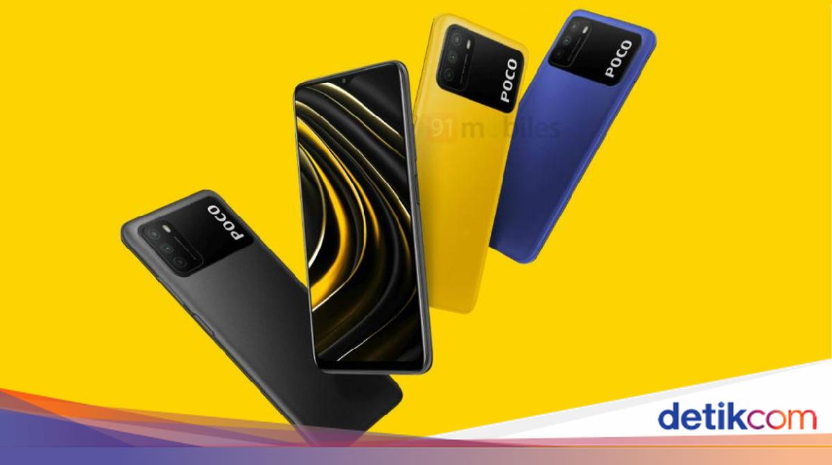 Bocoran Gambar Poco M3, Desainnya Unik