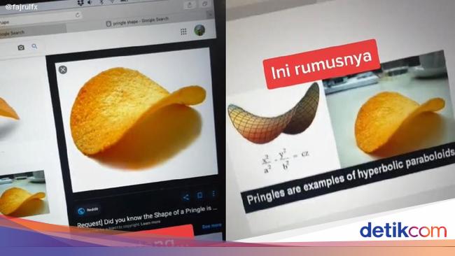 Keripik Kentang Punya Rumus, Netizen Pusing Sendiri Bacanya